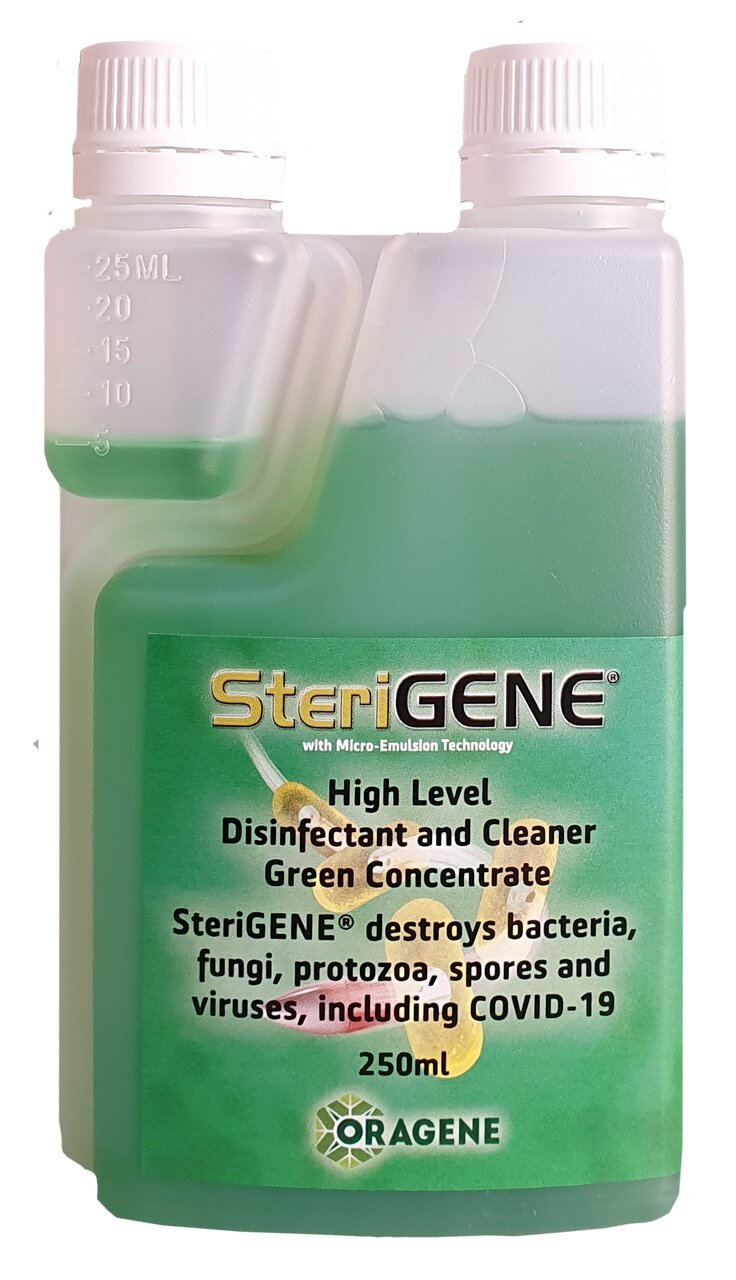 Sterigene Green Concentrate 250ml Chamber - Horse Care-First Aid, Vet ...
