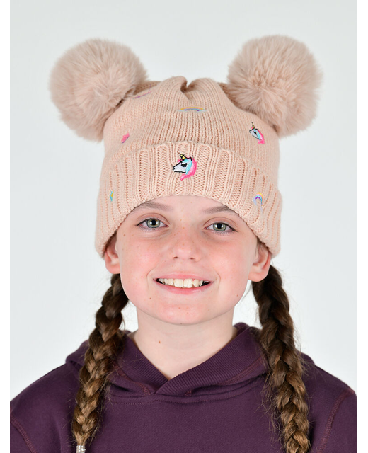 Dublin Kids Embroidered Fun Beanie - Rider-Clothing : Richmond Saddlery ...